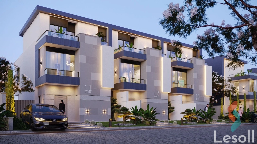 Twin house for sale with an area 270 meters and 6 rooms in